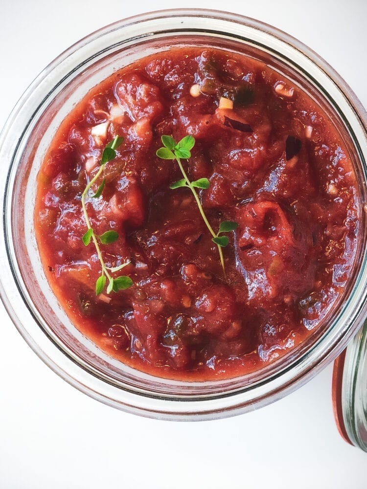 Spicy tomatsalsa - Opskrift på mexicansk salsa med tomat