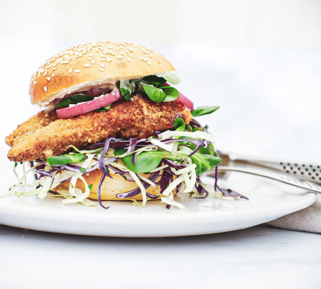 Schnitzel burger - Opskrift på den bedste schnitzel burger