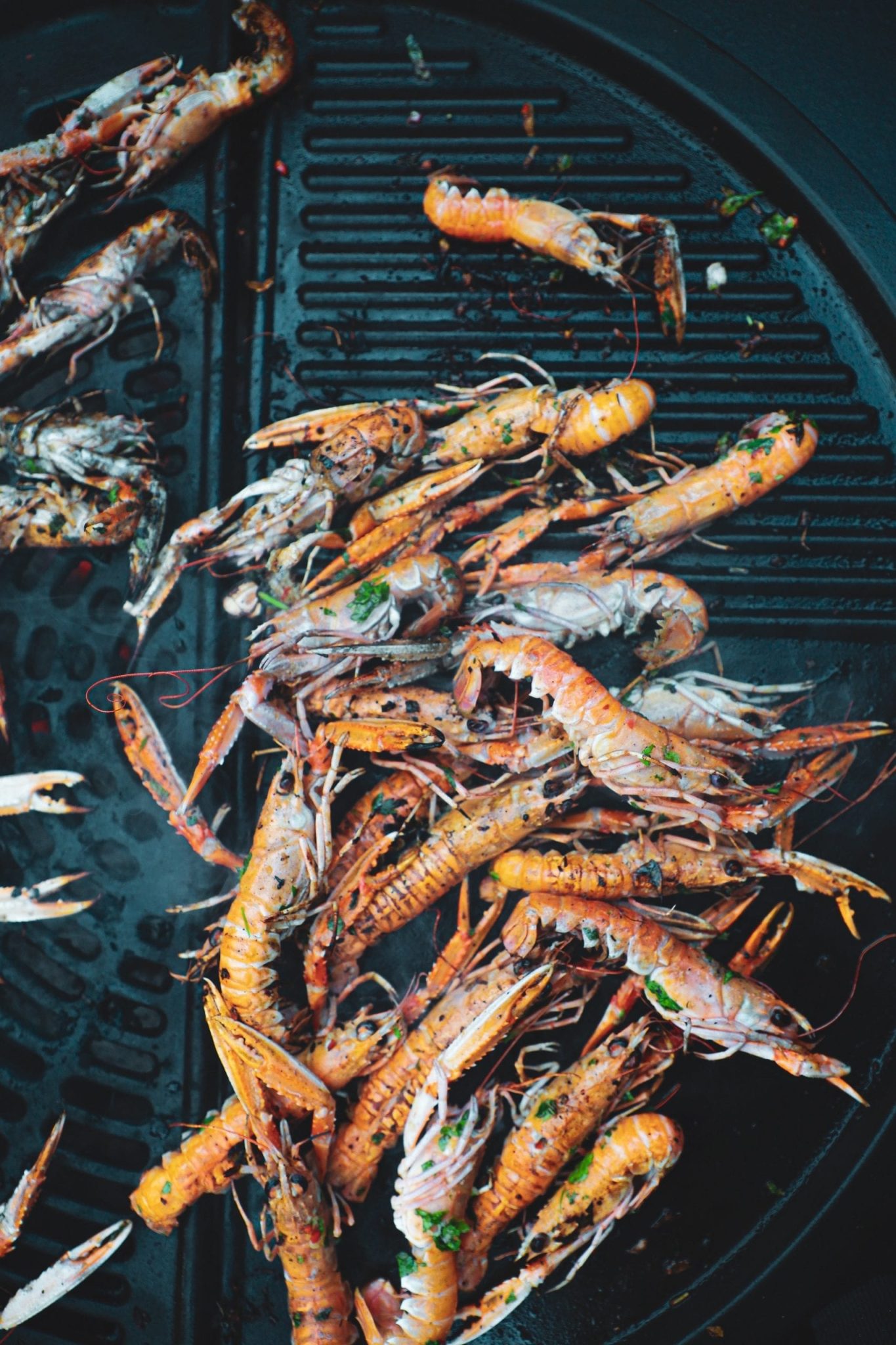 Grillet jomfruhummer - Opskrift på hele grillet jomfruhummer