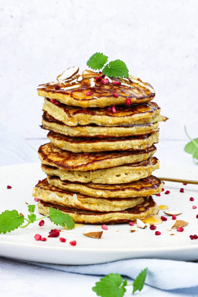 Bananpandekager - Opskrift på sundere bananpandekager