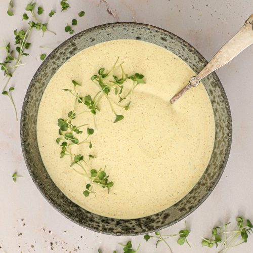 Karrydressing - Opskrift på mild karrydressing til sandwich og salater