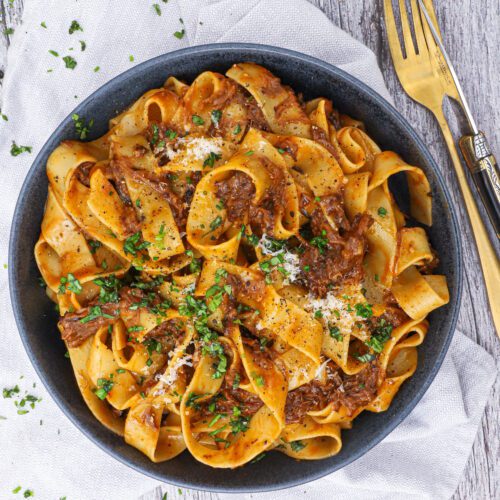 Ølbraiseret nakkefilet - Opskrift på braiseret nakkefilet med øl