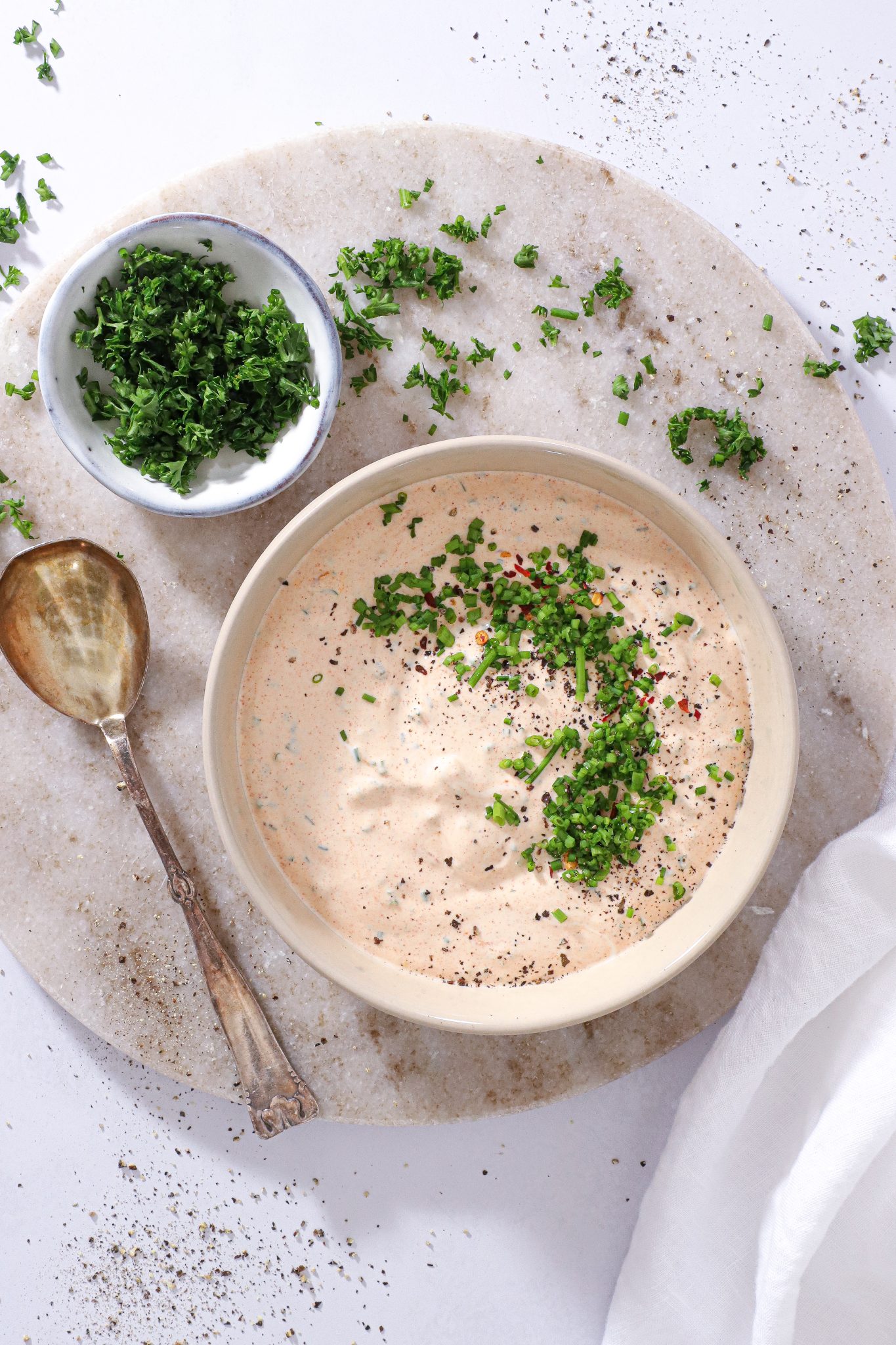 Spicy ranch dressing - En klassiker med et lækkert twist