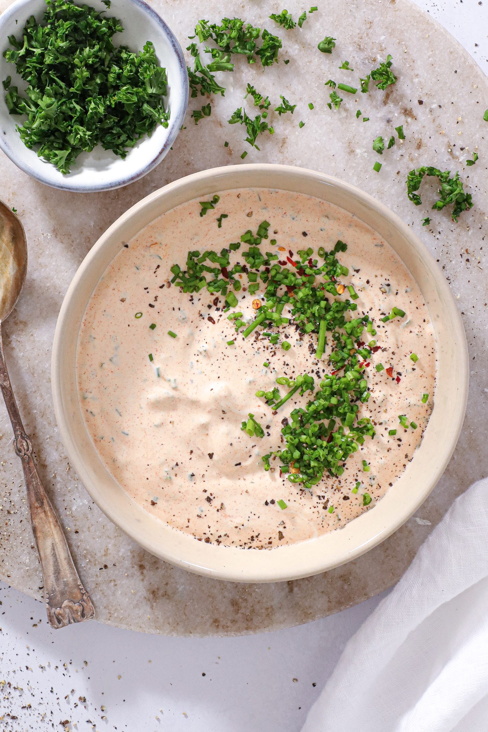 Spicy ranch dressing - En klassiker med et lækkert twist