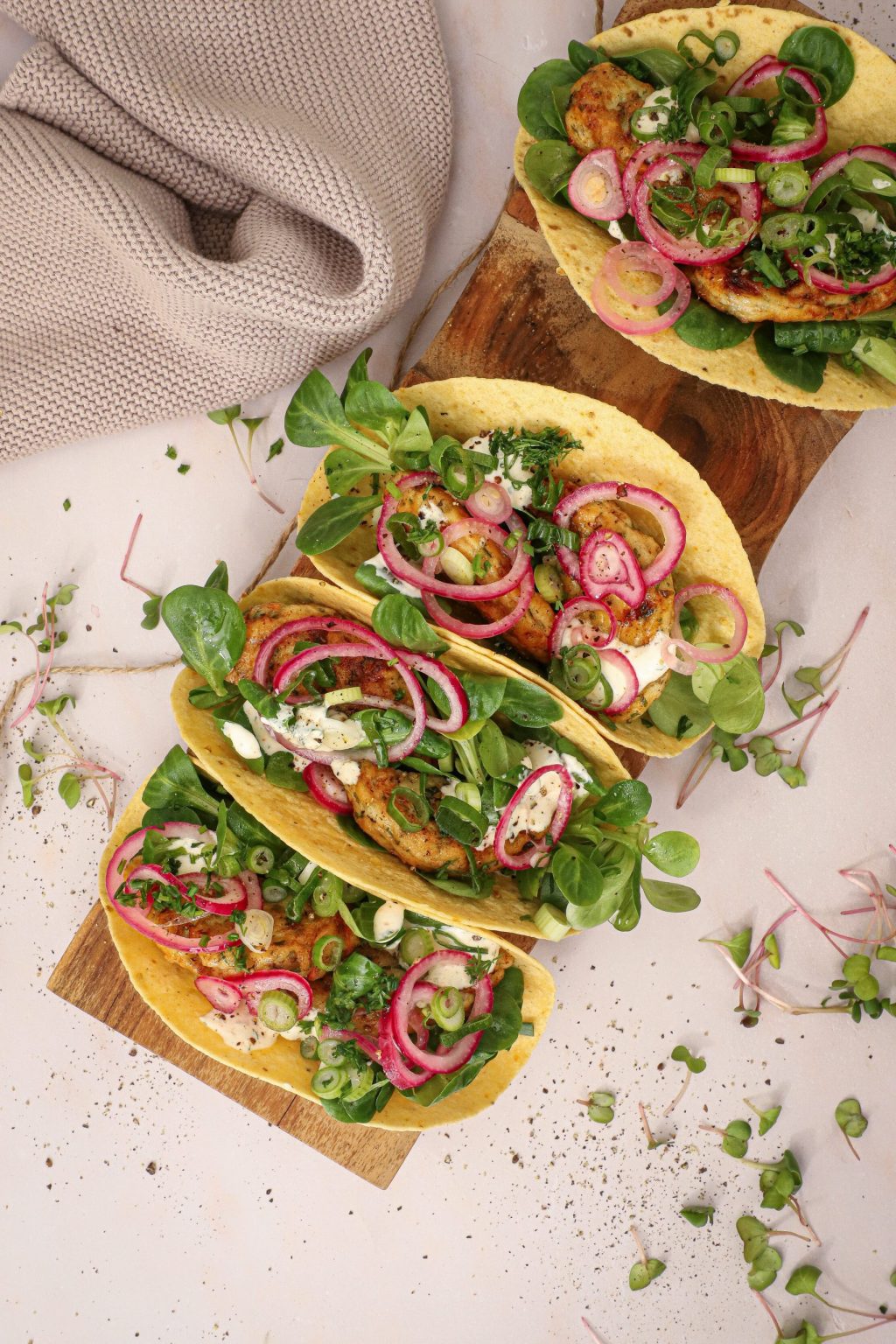 Nordiske fiske tacos - Opskrift på nemme fiske tacos